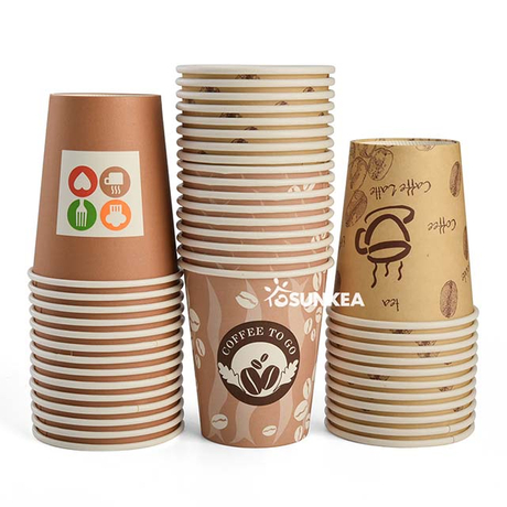 Disposable Single Wall Paper Coffee Cup - Buy paper cup, paper coffee ...