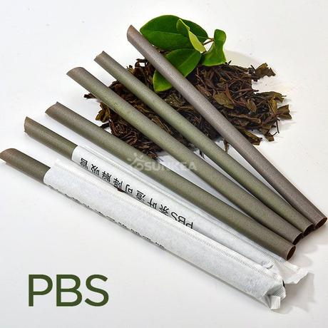 PBS Tea Ground Straws - Buy Sugarcane Fiber Straws, biodegradable ...