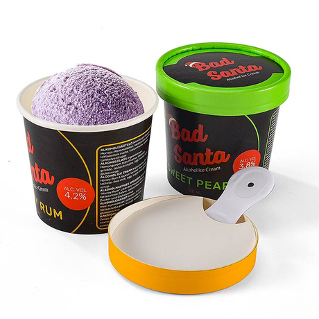 Mini Ice Cream Tub - Buy ice cream cups and spoons, 100ml ice cream cup ...