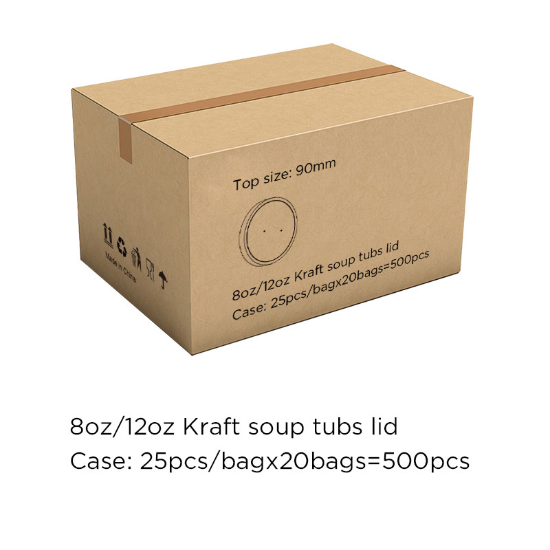 Kraft Paper Soup Tub - Buy disposable soup cups, insulated soup ...