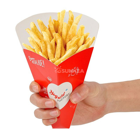 Custom Bio Cardboard Chip Cone for Finger Food - Buy Cardboard Chip ...