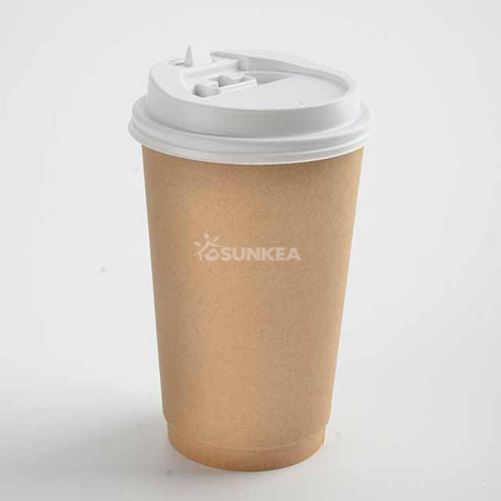 Double Wall Kraft Paper Coffee Cup - Buy double wall paper cup, paper ...