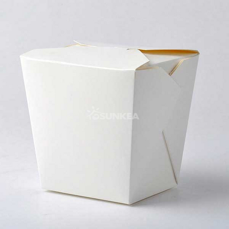 Square Paper Noodle Box - Buy Disposable Noodle Container, takeaway ...